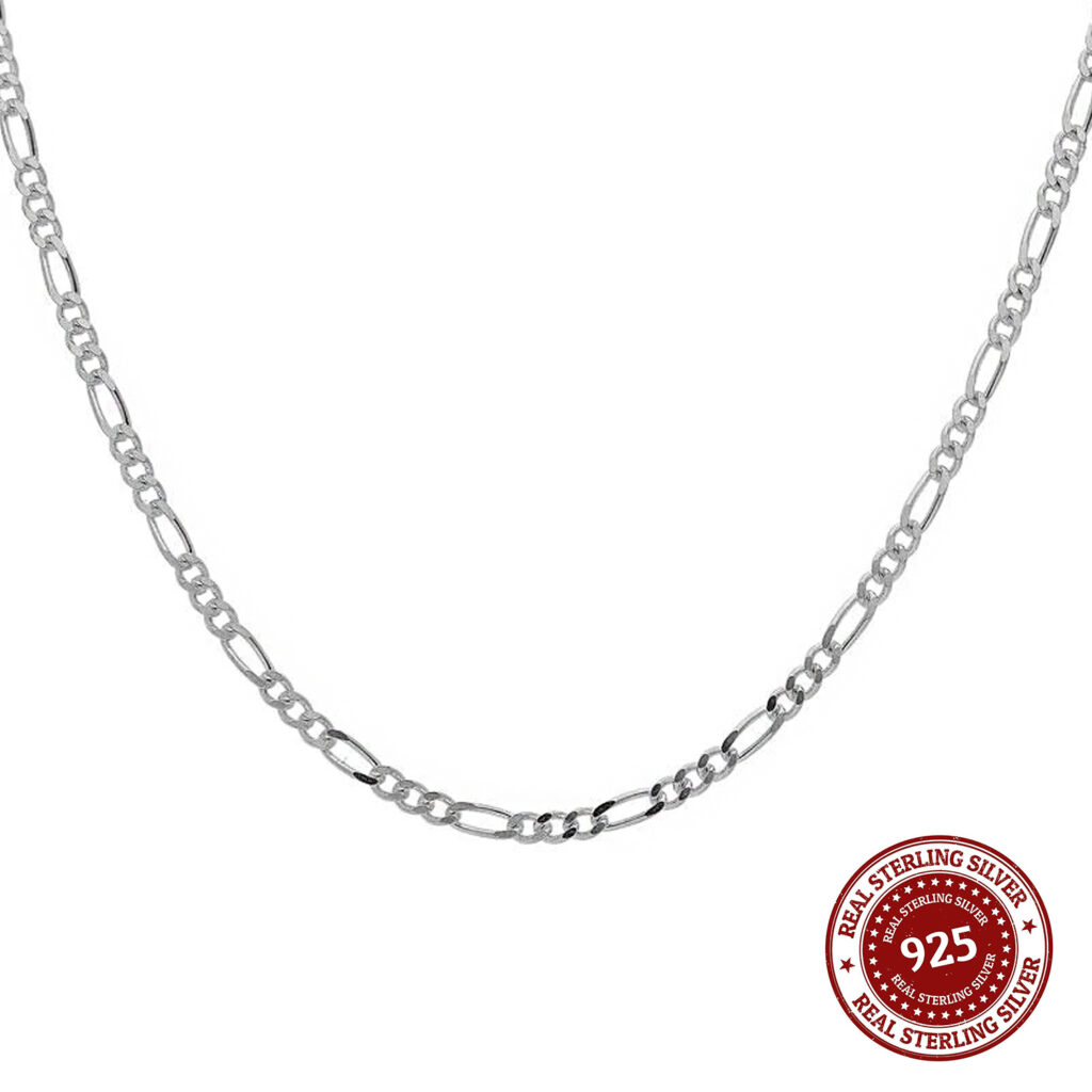 925 Sterling Silver Cartier Chains for men women - Sabbar Online